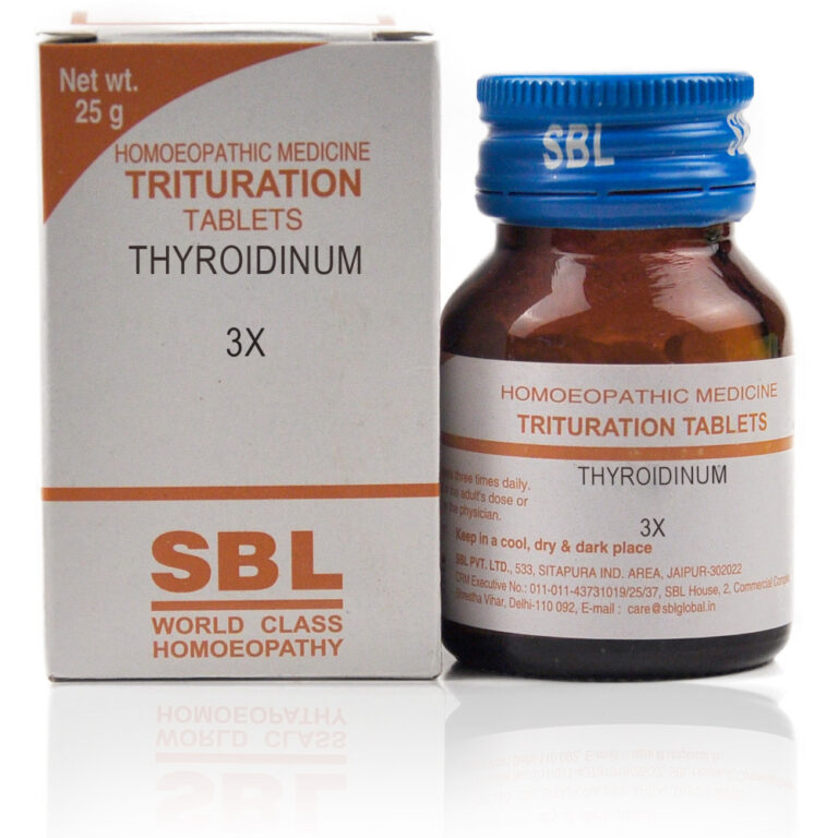 SBL Thyroidinum 3x – Bhavani Homoeo Health Care