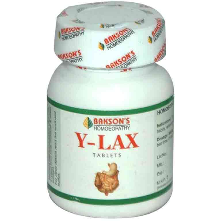 Bakson Y Lax Tablets – Bhavani Homoeo Health Care